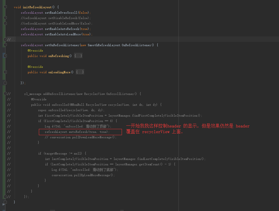 有滑动到顶部或者底部 直接触发回调的功能吗? 不是按住屏幕拖动后触发，而是直接触发 · Issue #96 · dkzwm/SmoothRefreshLayout · GitHub