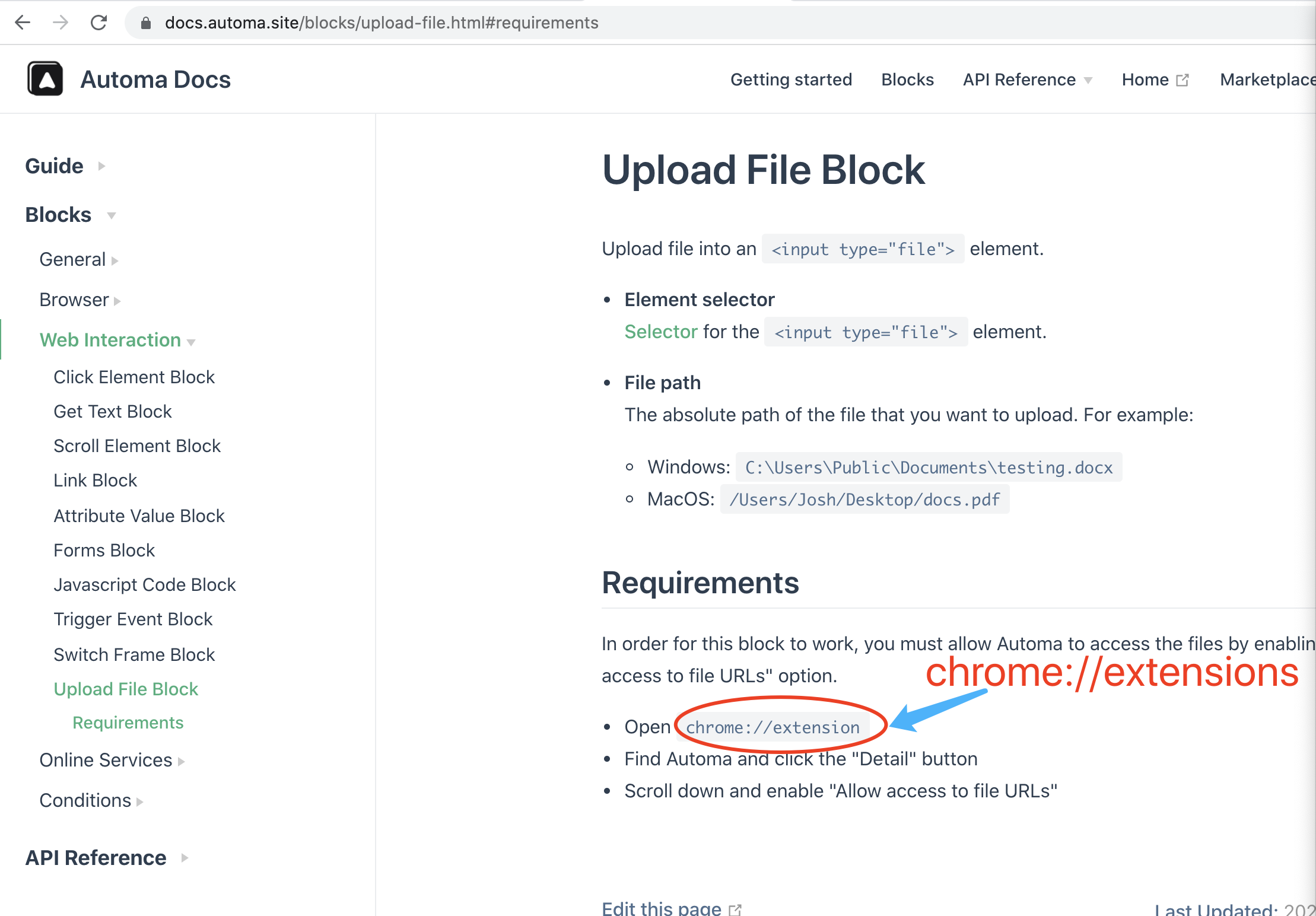 Upload File Md Doc · Issue 295 · Automaapp Automa · Github