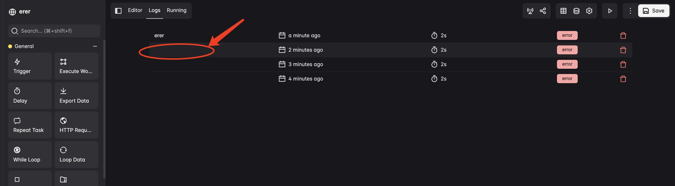 workflow's name is null · Issue #482 · AutomaApp/automa · GitHub