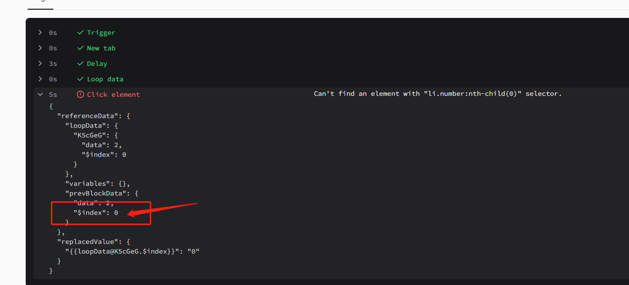 Loop Data · Issue 967 · Automaapp Automa · Github