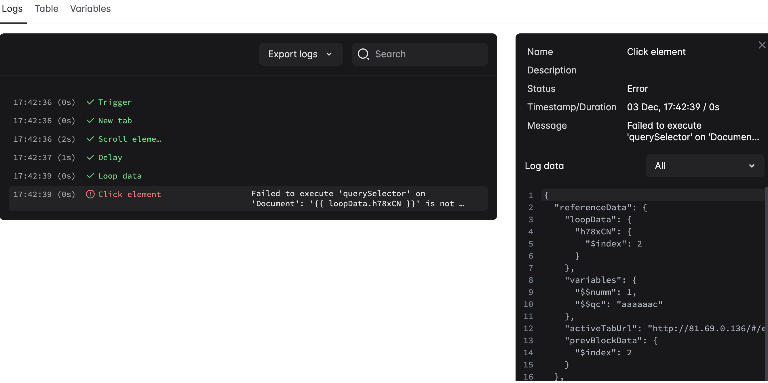 loop data · Issue #967 · AutomaApp/automa · GitHub