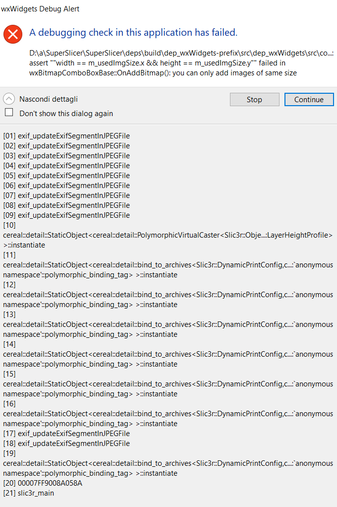 Last nightly doesn't start on windows 10 (wxWidgets debug alert) · Issue #1140 · supermerill ...