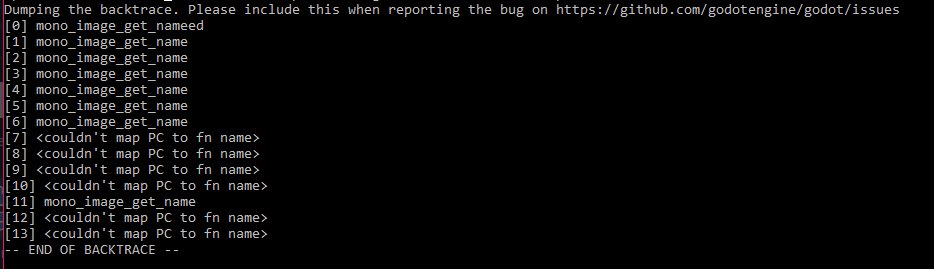 Crash When Create C Script · Issue 17356 · Godotenginegodot · Github