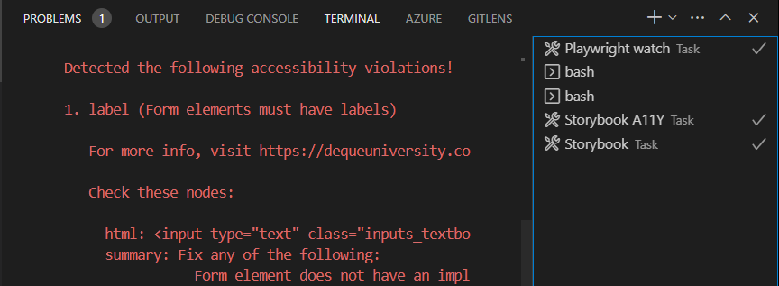 Task Status Isnt Showing Not Error If One Of Several Problem Matchers Reports A Problem · Issue 3938