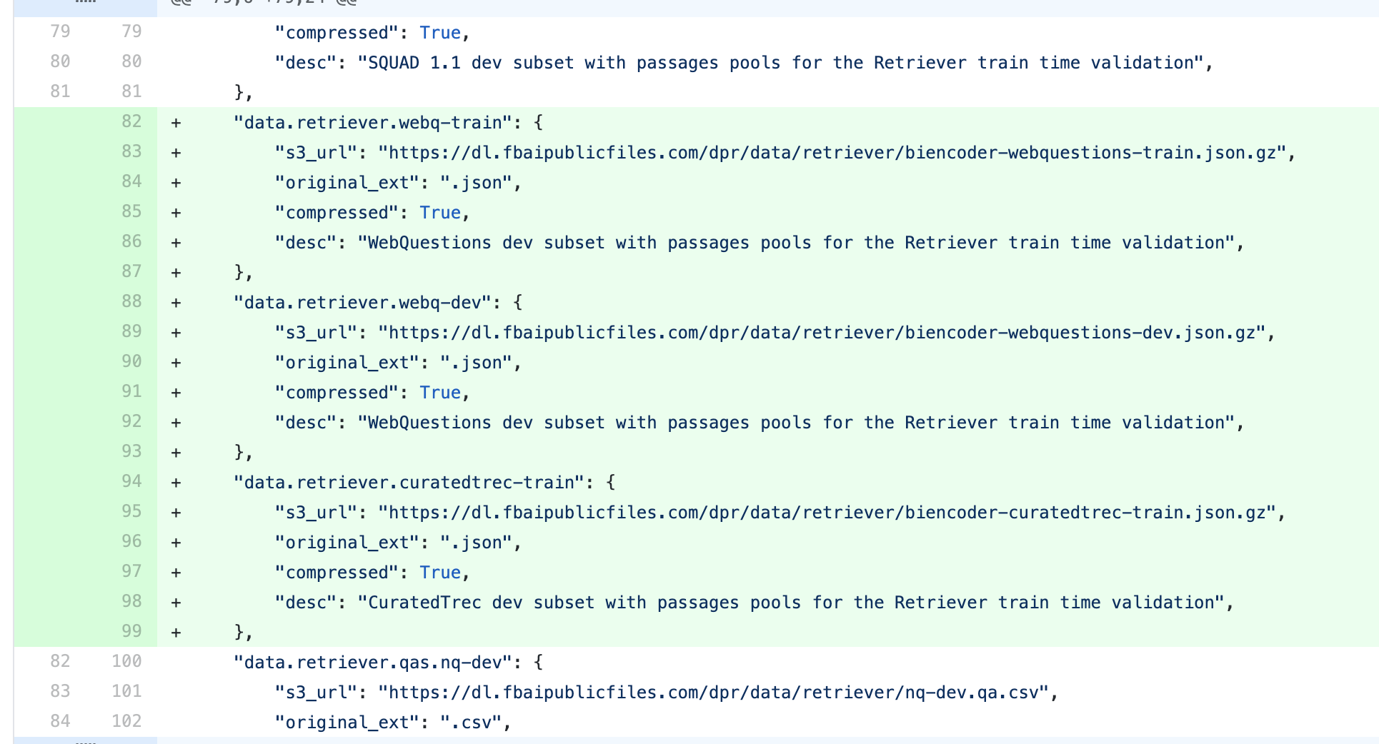 QA Dataset Download Link · Issue #143 · facebookresearch/DPR · GitHub
