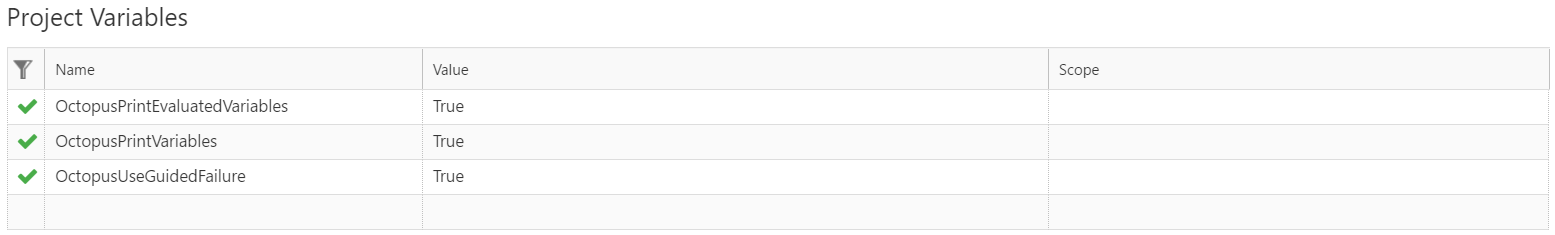 OctopusUseGuidedFailure variable unable to be set at project level · Issue #3588 · OctopusDeploy ...