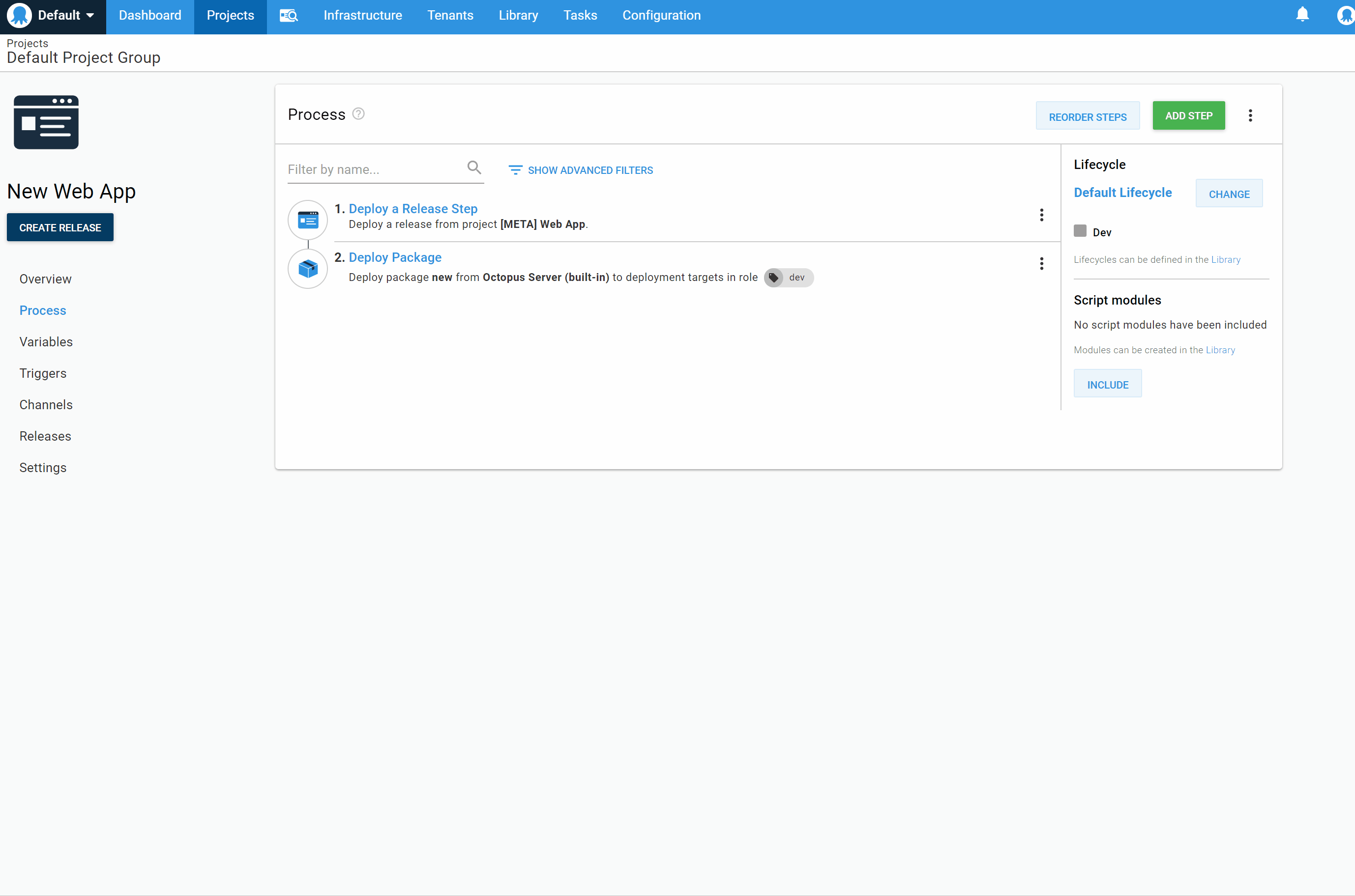 Deploy a Release steps cleared in channel version rules dropdown ...