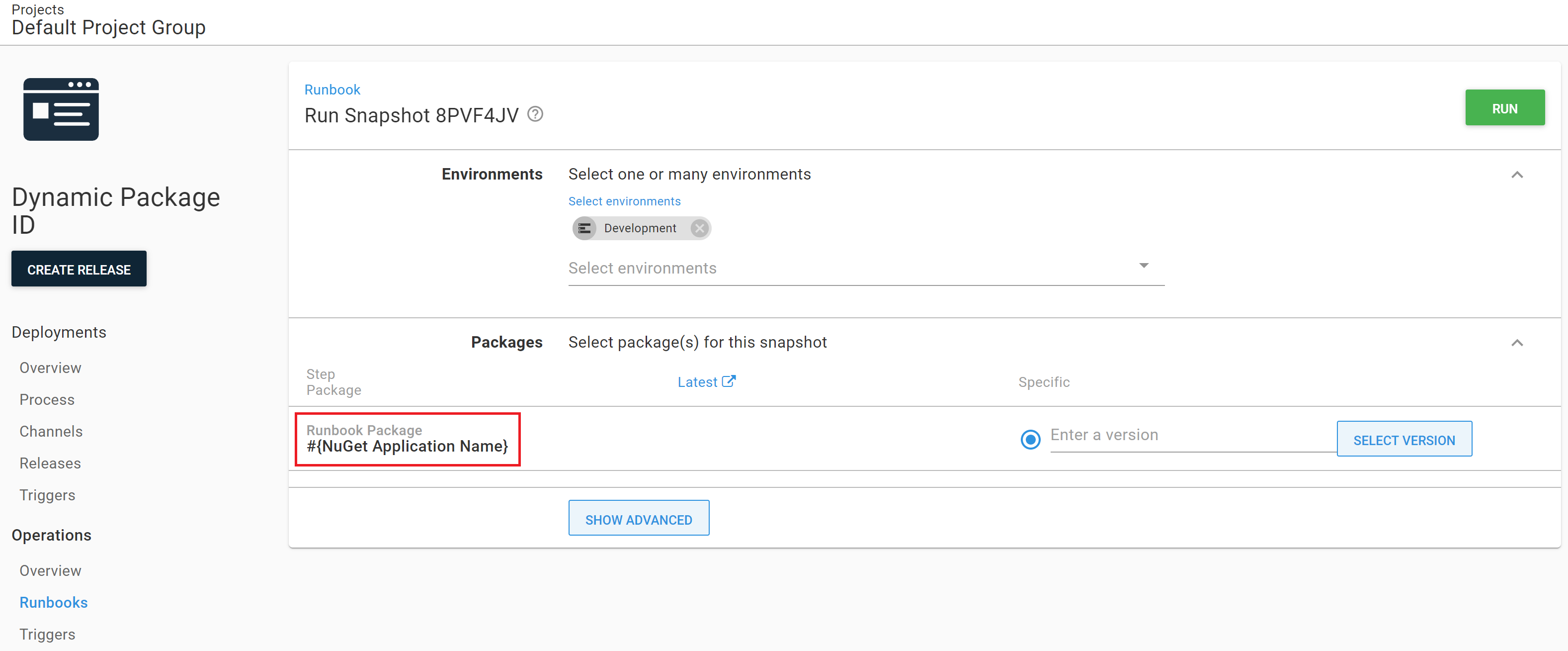 Package Id Variable Scoped To Runbook Doesnt Resolve On Run · Issue