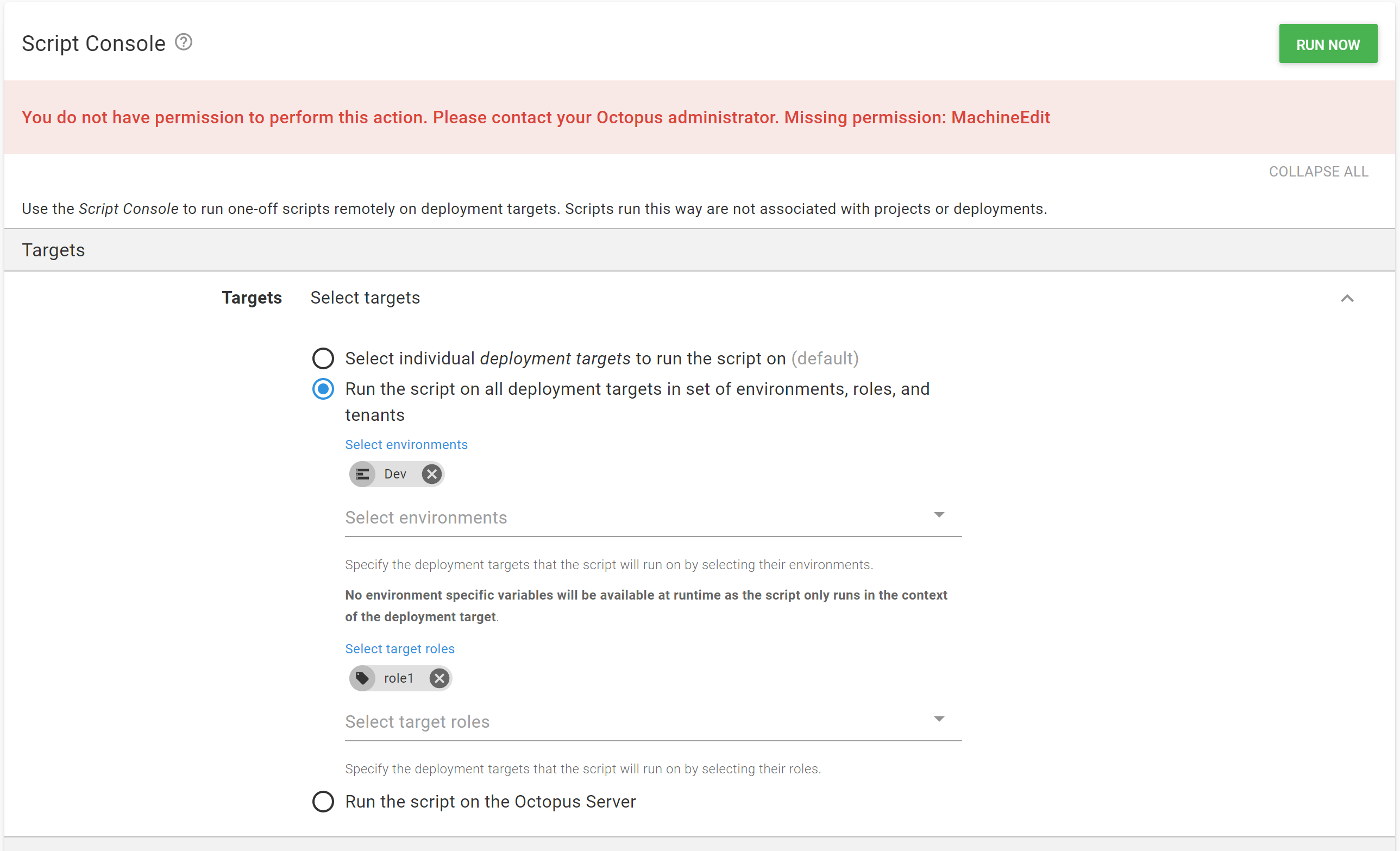 Script Console's execution and permissions check are inconsistent ...