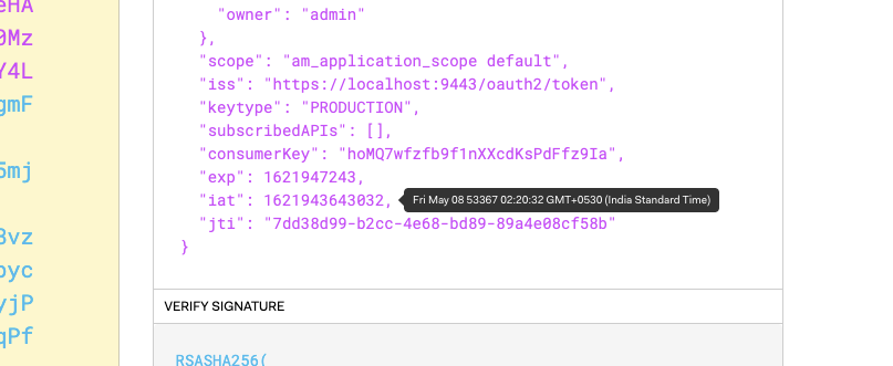 Invalid iat field found in JWT · Issue #11264 · wso2/product-apim · GitHub