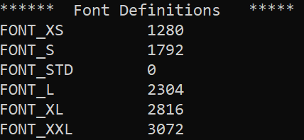 lua: missing FONT_XL definition for horus series · Issue #1614 ...