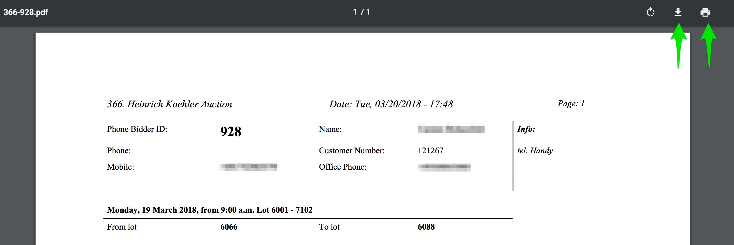 How to Download the Phone Bidder Cards List - Circuitauction User Guide