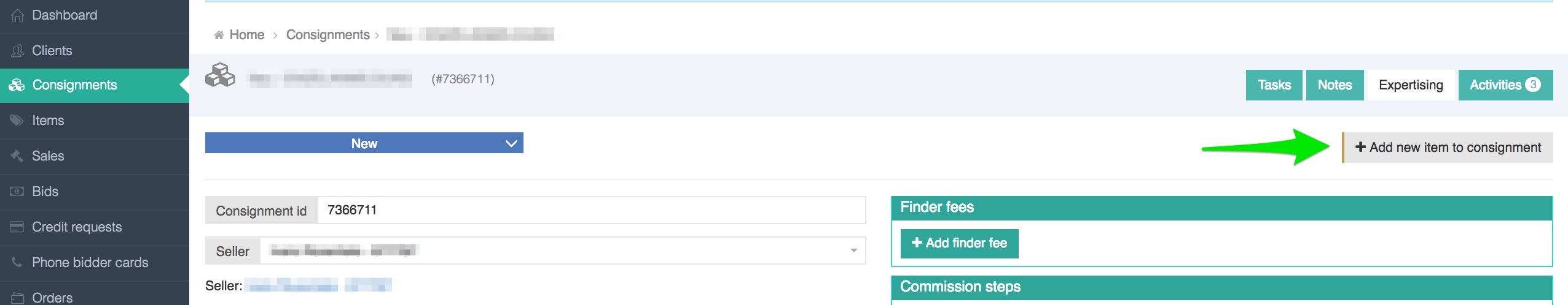 How to Add an Item to Consignment - Circuitauction User Guide