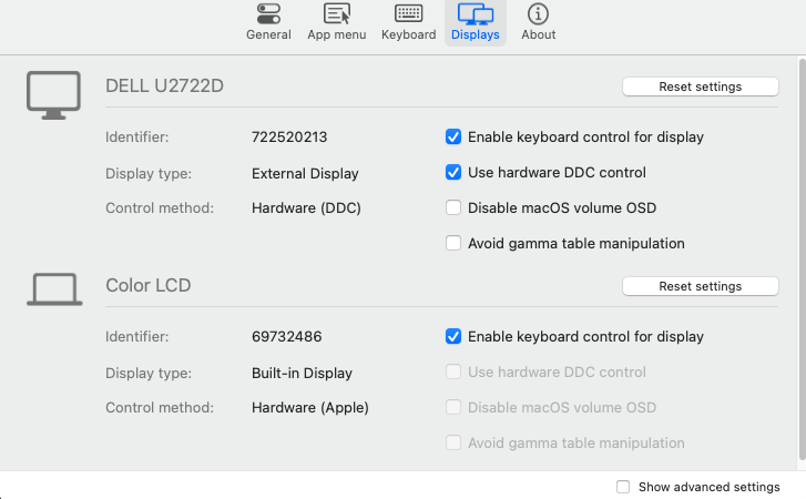 Sync brightness between main and additional monitor doesn't work, after sleep or restart ...