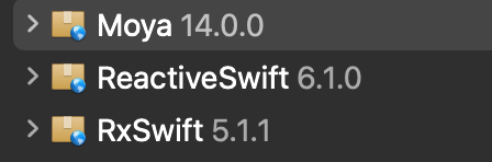 SPM Moya includes ReactiveSwift and RxSwift even when not selected for the target · Issue #2116 ...