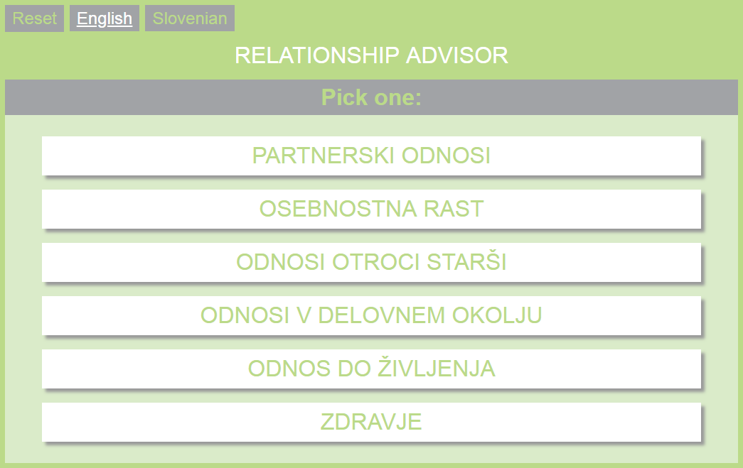 GitHub - Jinjinov/relationship-advisor: Relationship advisor