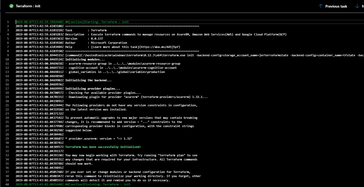 Terraform Extension State Not Stored To Azure Storage Account · Issue 664 · Microsoftazure