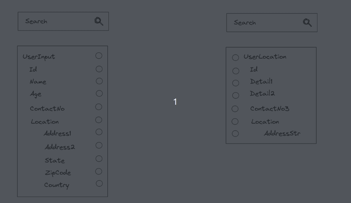Design search functionality within data mapper · Issue #403 · wso2/ballerina-vscode · GitHub