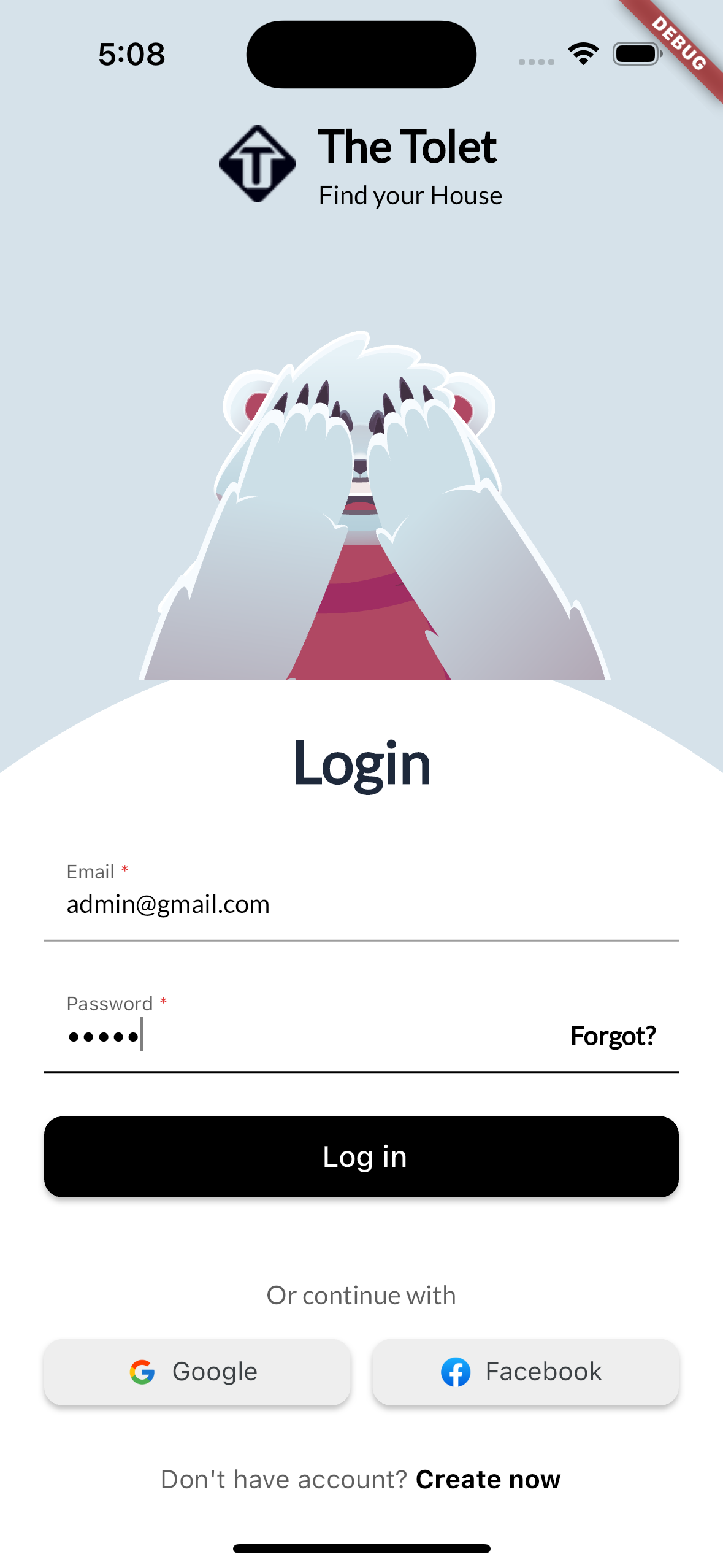 GitHub - Shashank02051997/LoginUI-Flutter: Featuring the delightful Rive bear animation, this ...