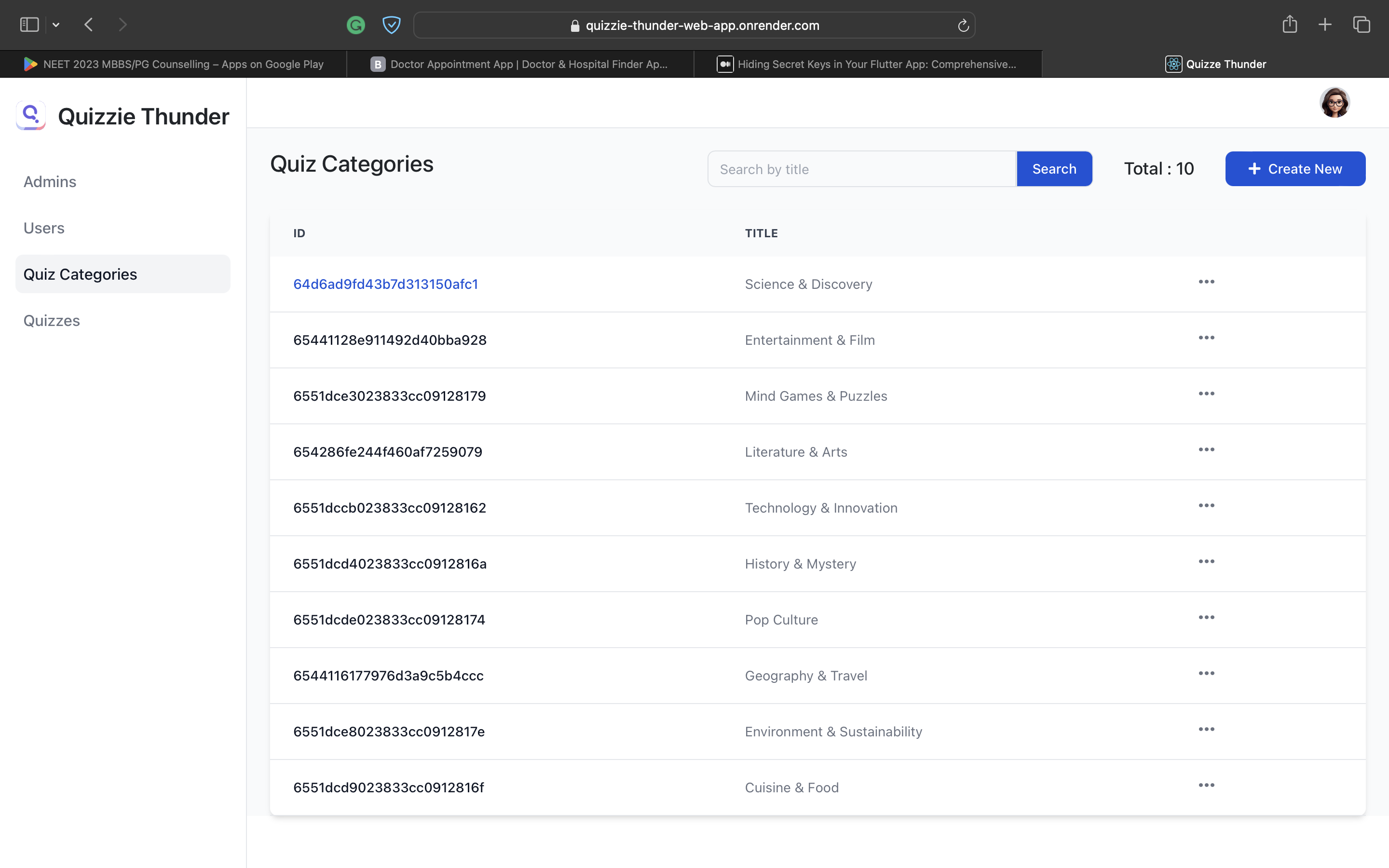GitHub - Shashank02051997/QuizzieThunder-NodeJs: Quizzie Thunder offers ...