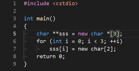 C++ syntax highlighting error · Issue #73858 · microsoft/vscode · GitHub