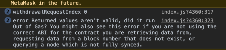 Have Same Withdrawalrequestindex After Withdrawal Request · Issue 24 · Tokamak Network