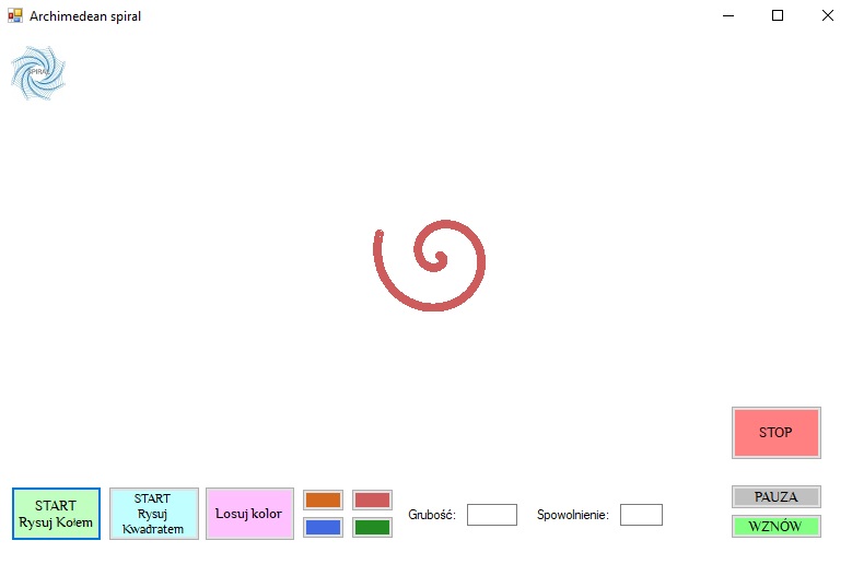 GitHub - DeltaINKDesign/Archimedean-Spiral: The Archimedean spiral creator. Options:Draw with a ...