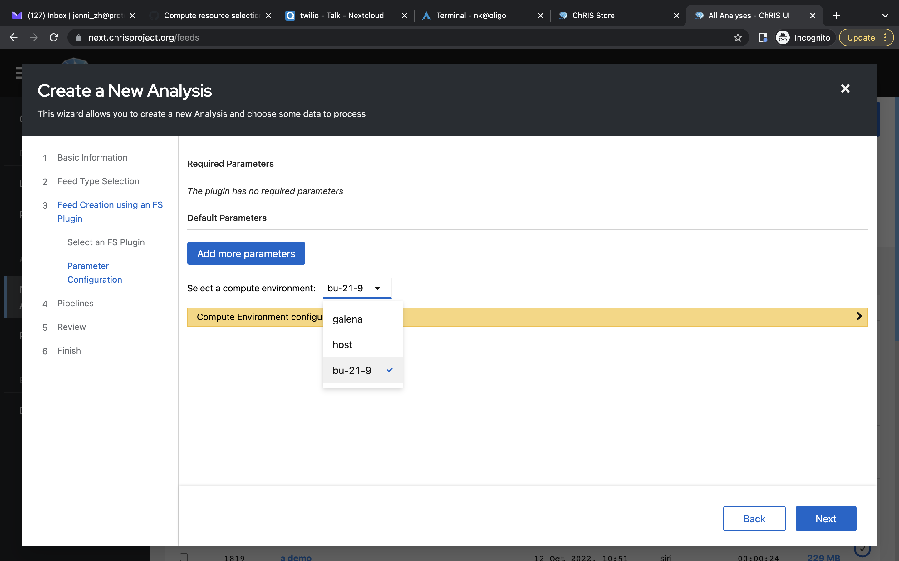Compute resource selection does not work for FS plugin · Issue #554 · FNNDSC/ChRIS_ui · GitHub