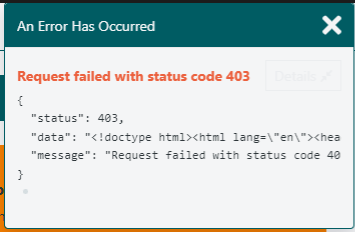 BUG: applying standard as `editor` role gives very ambiguous error message · Issue #738 ...