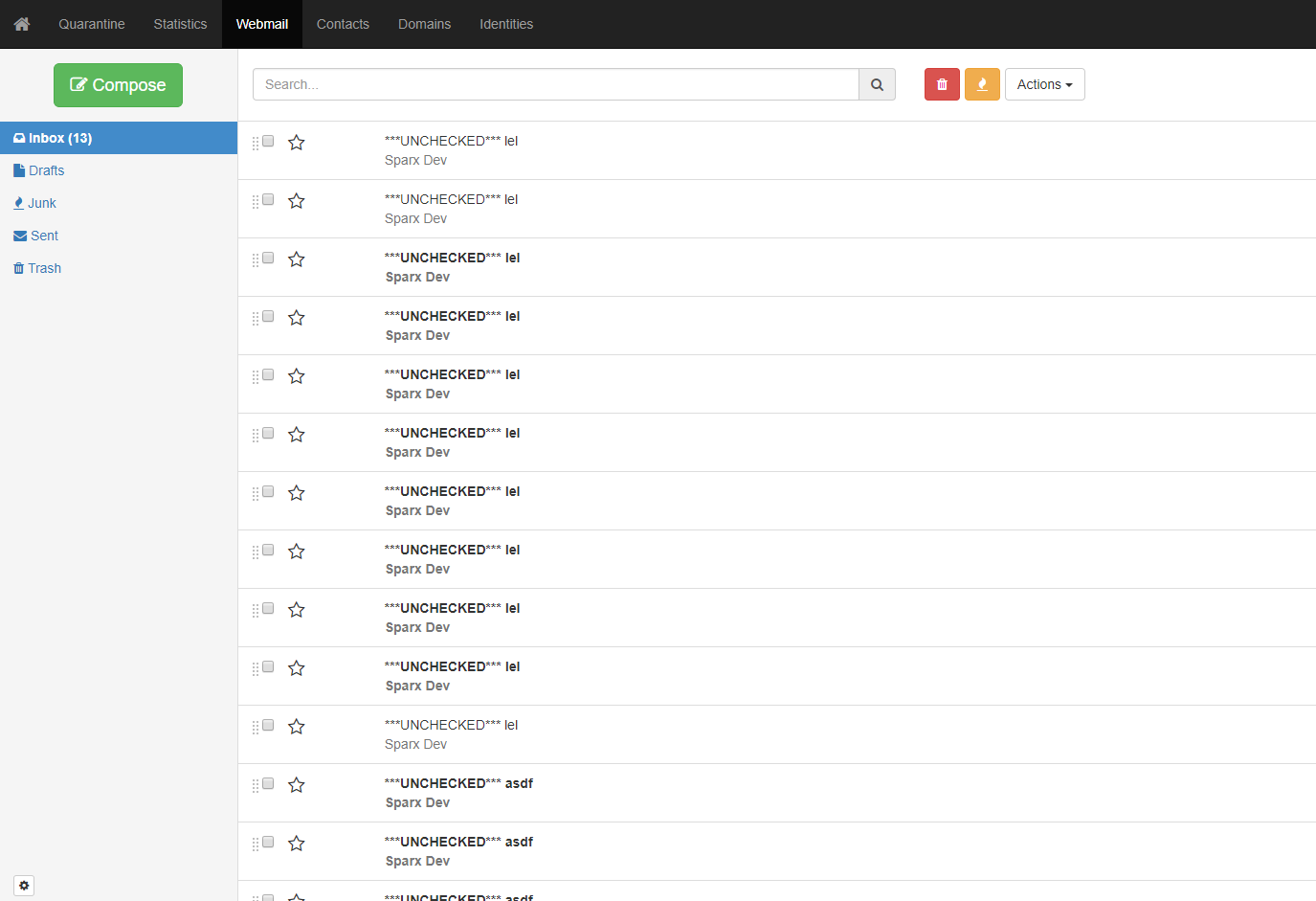 Email receiving bug · Issue #1442 · modoboa/modoboa · GitHub