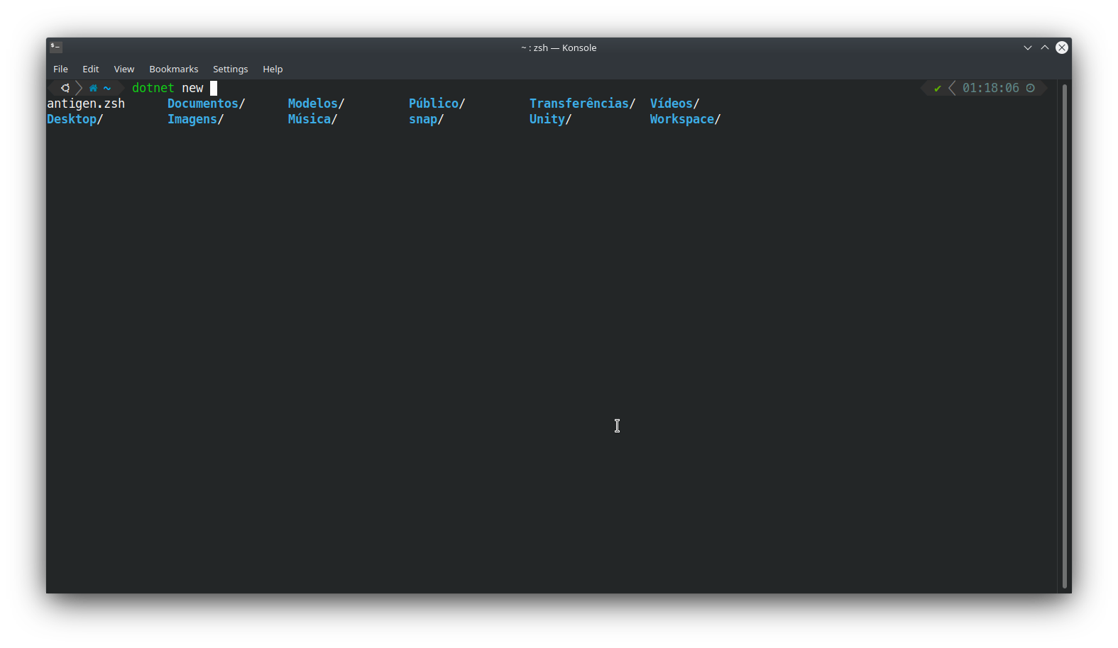 [dotnet] Tab Completion don't working · Issue #9139 · ohmyzsh/ohmyzsh · GitHub