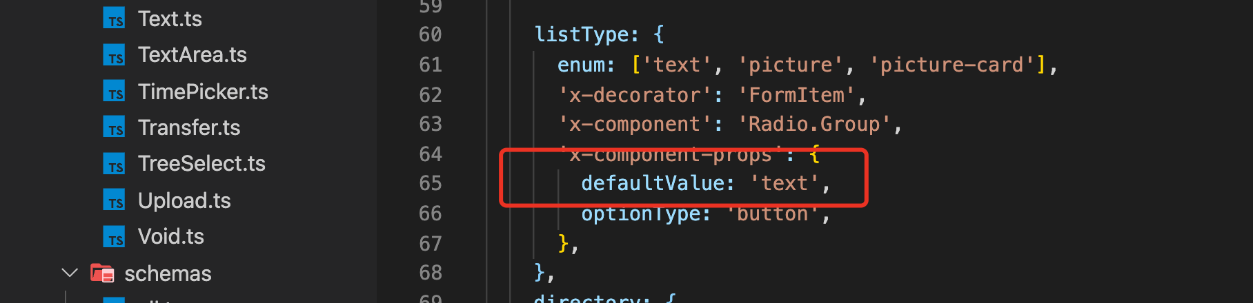 请教一个关于组件schema配置项默认值的问题 · alibaba formily · Discussion #2319 · GitHub
