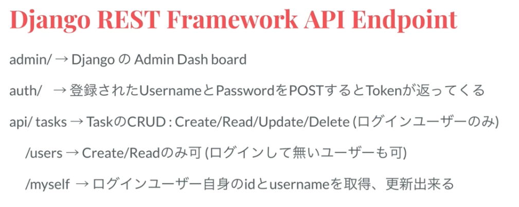 GitHub - yk-graph/api-drf-taskapp-basic: 基礎編Hooks+DRFで使用したAPI