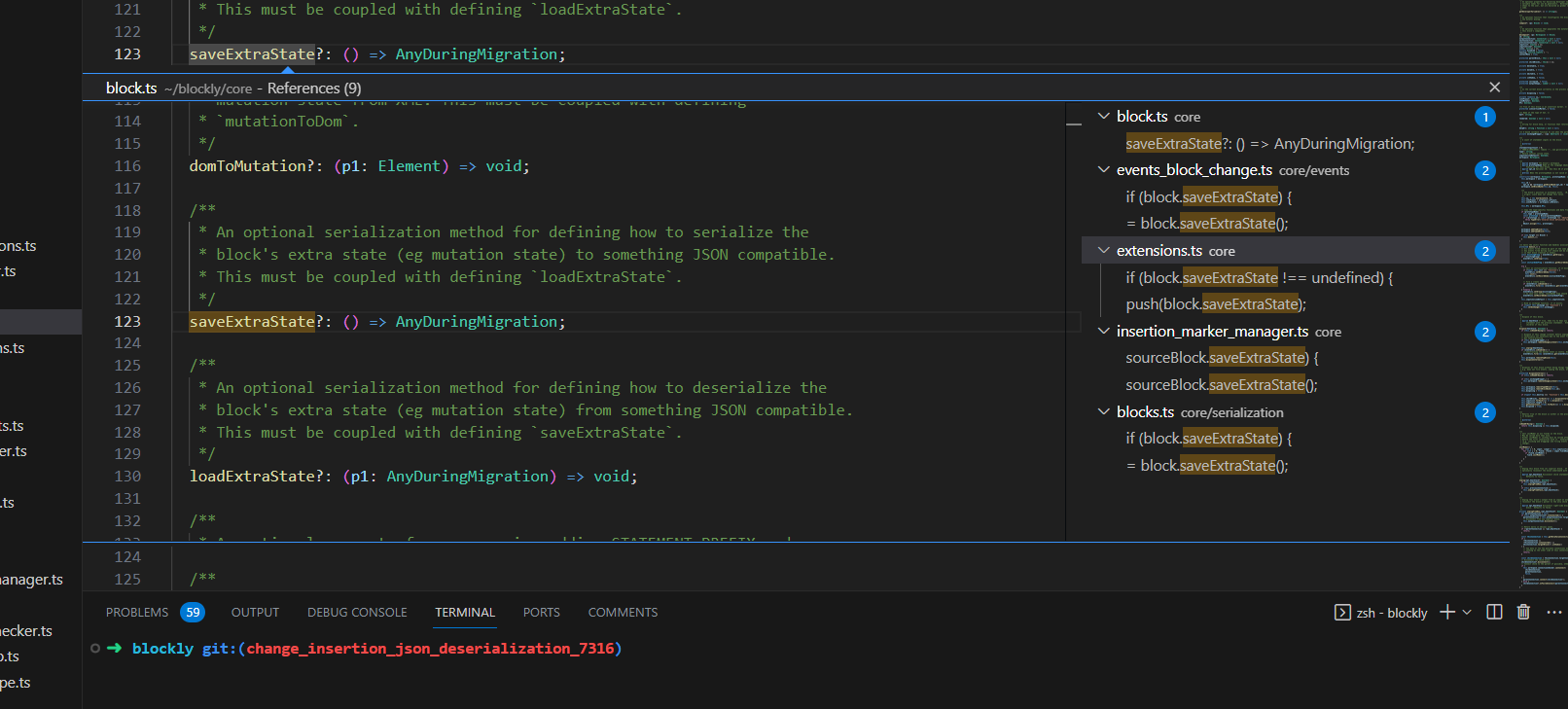 Change insertion markers to use JSON deserialization when duplicating blocks · Issue #7316 ...