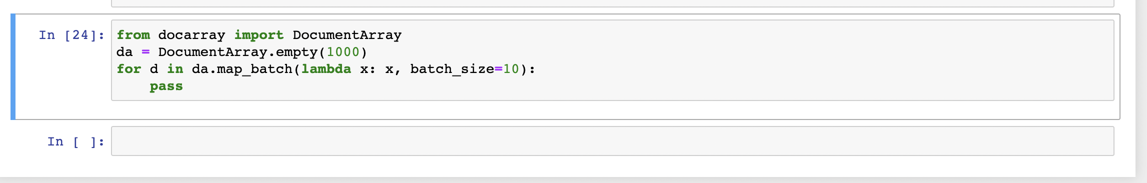 jupyter cell output cluttered with empty output with unknown origin · Issue #426 · docarray ...
