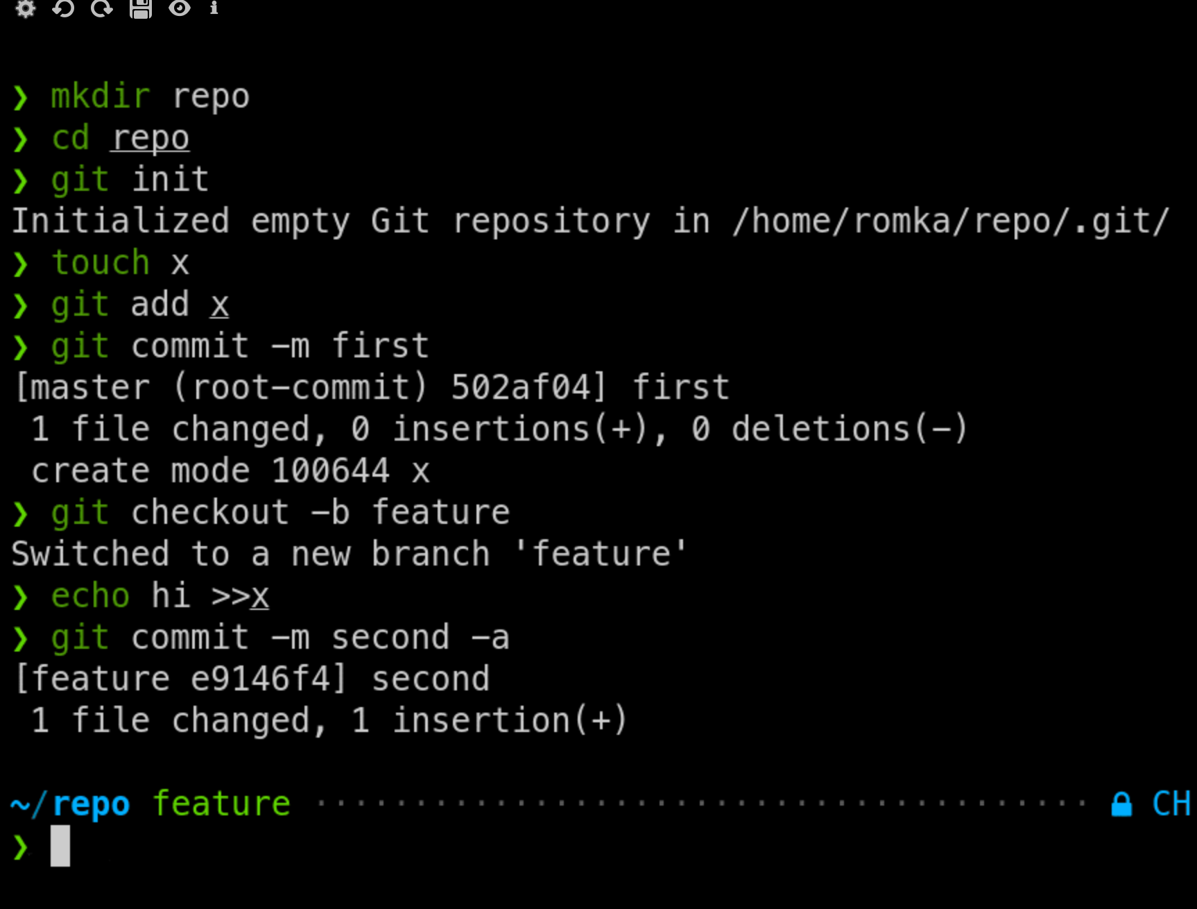 Transistent prompt feature from p10k theme · Issue #775 · spaceship-prompt/spaceship-prompt · GitHub
