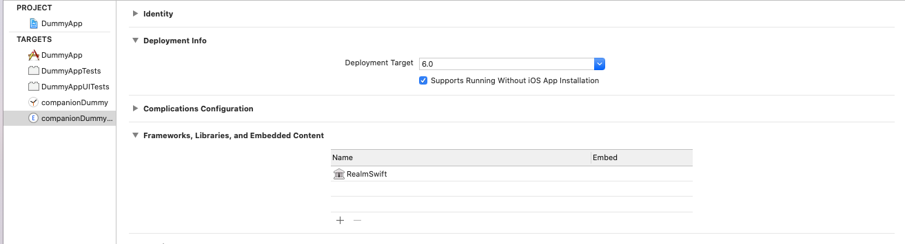 Unable to build Realm Xcode 11 beta 5 using Swift PM for iOS app with WatchKit Extension · Issue ...