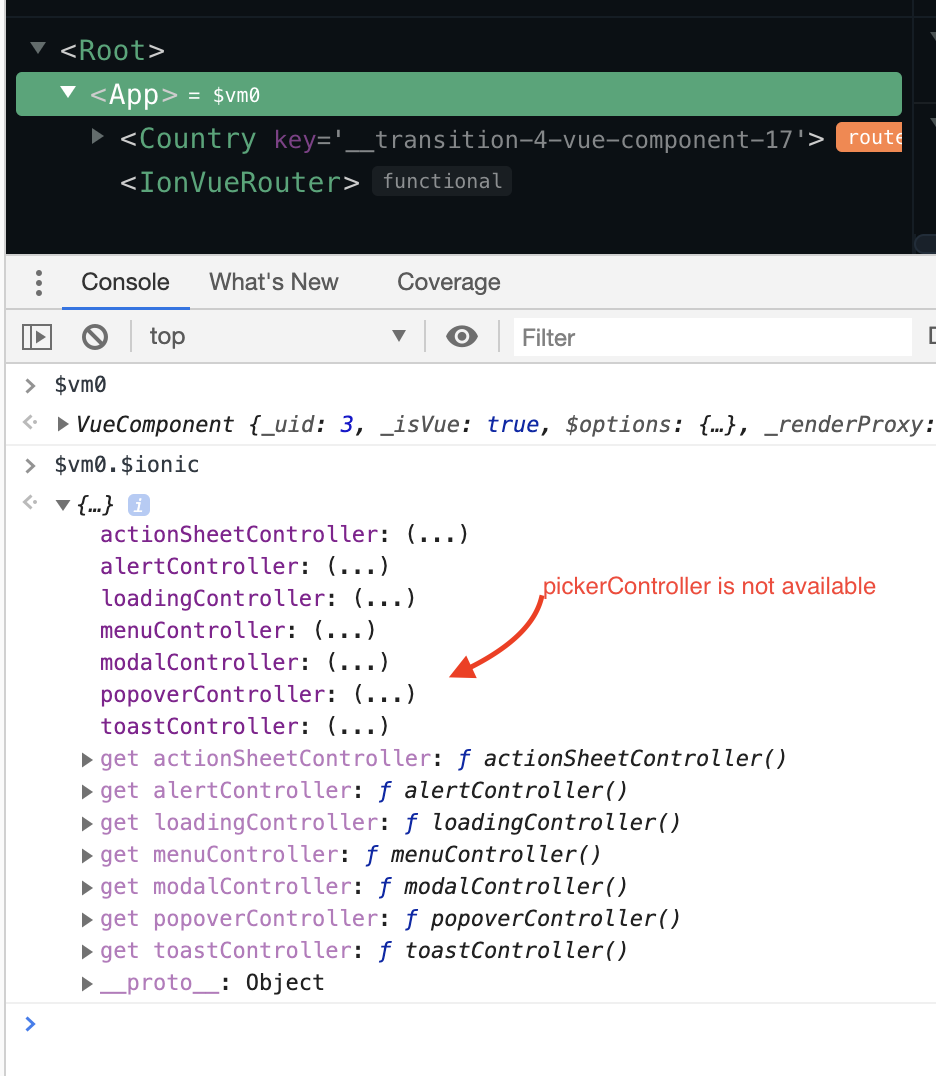 feat: [ionic/vue] pickerController is not available · Issue #19069 · ionic-team/ionic-framework ...