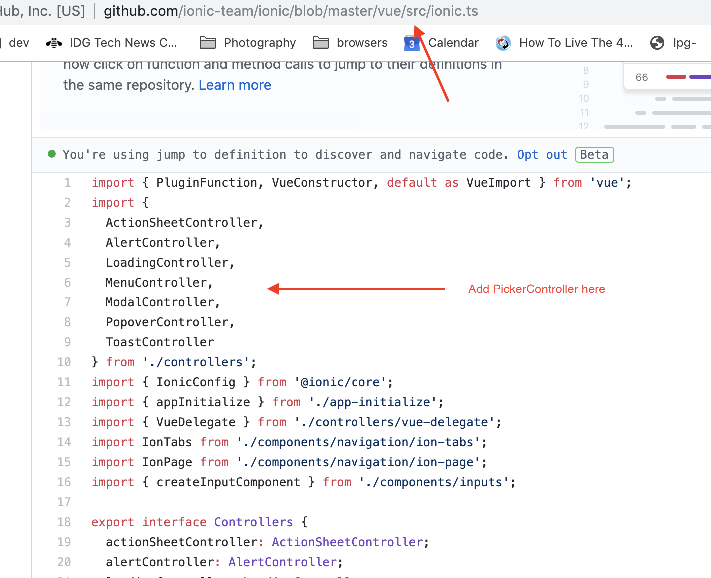 feat: [ionic/vue] pickerController is not available · Issue #19069 · ionic-team/ionic-framework ...