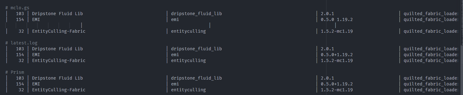 Log upload: Data Integrity Issue · Issue #930 · PrismLauncher ...