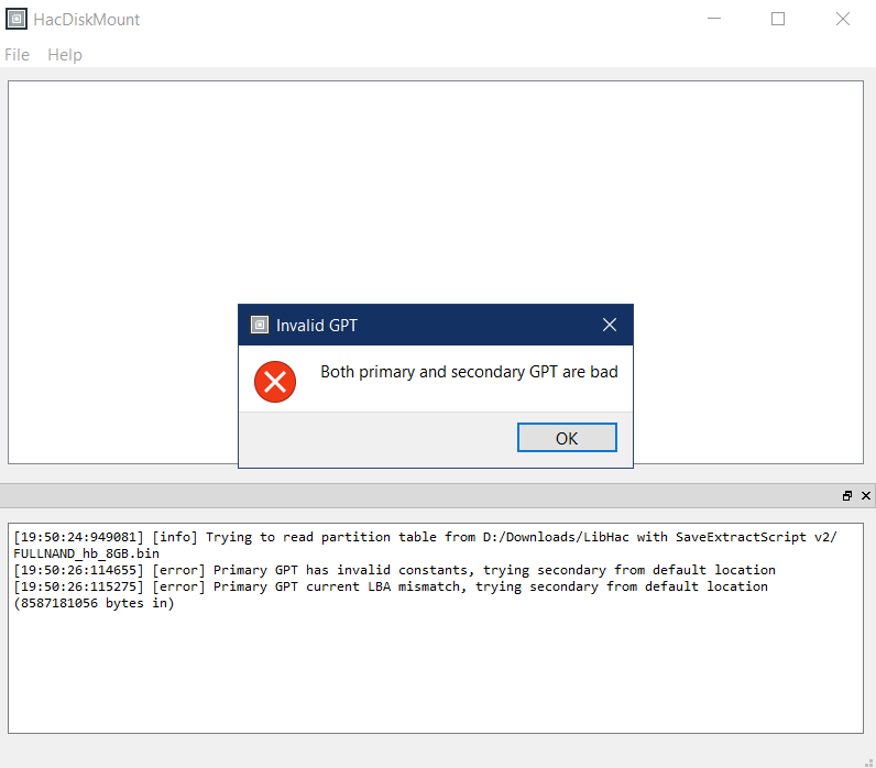 emuMMC Backup GPT data lost after full dump · Issue #21 · eliboa/NxNandManager · GitHub