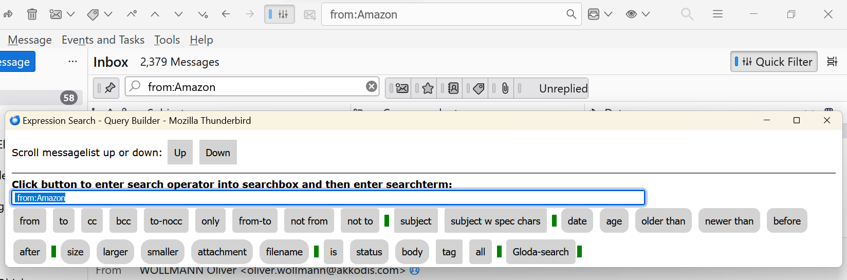 No Search Function with TB 115.2.0 64 Bit on Windows 11x64 with Addon Version 4.0.0 · Issue #79 ...