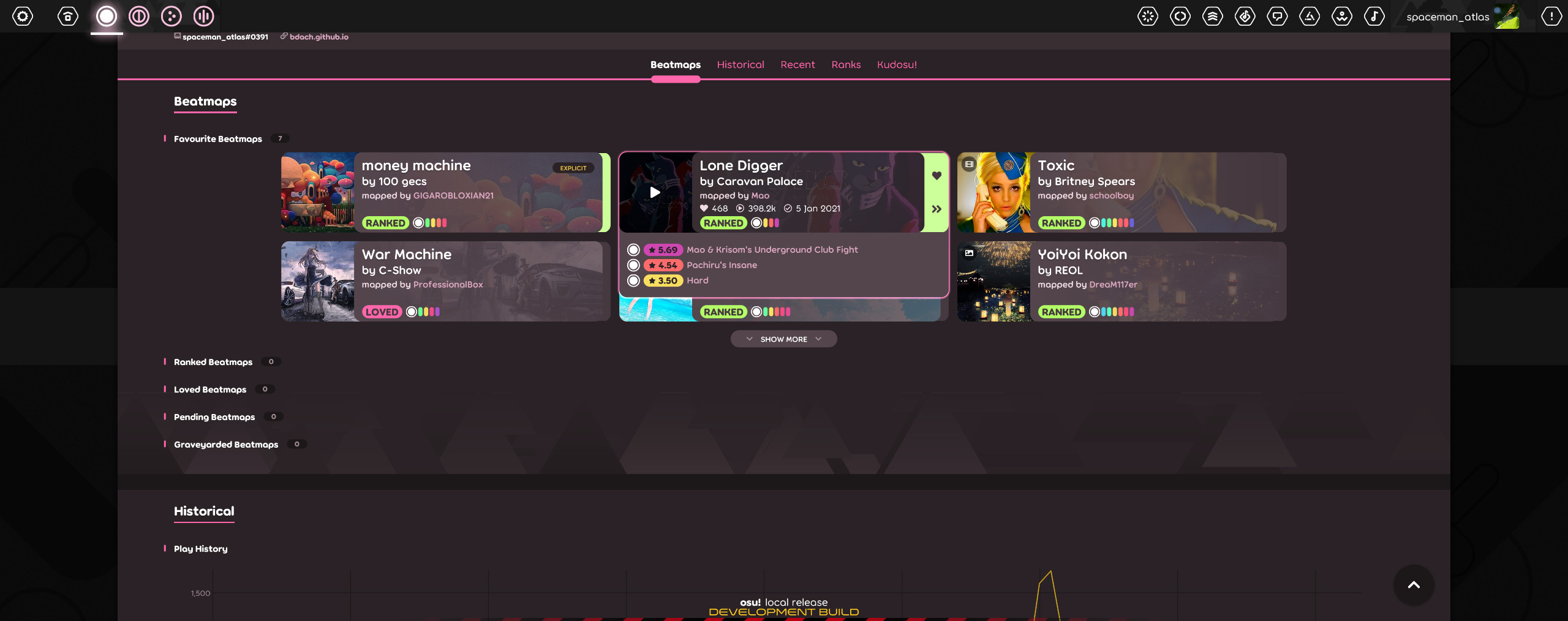 Update beatmapset panels in beatmap listing to match web · Issue #14216 · ppy/osu · GitHub