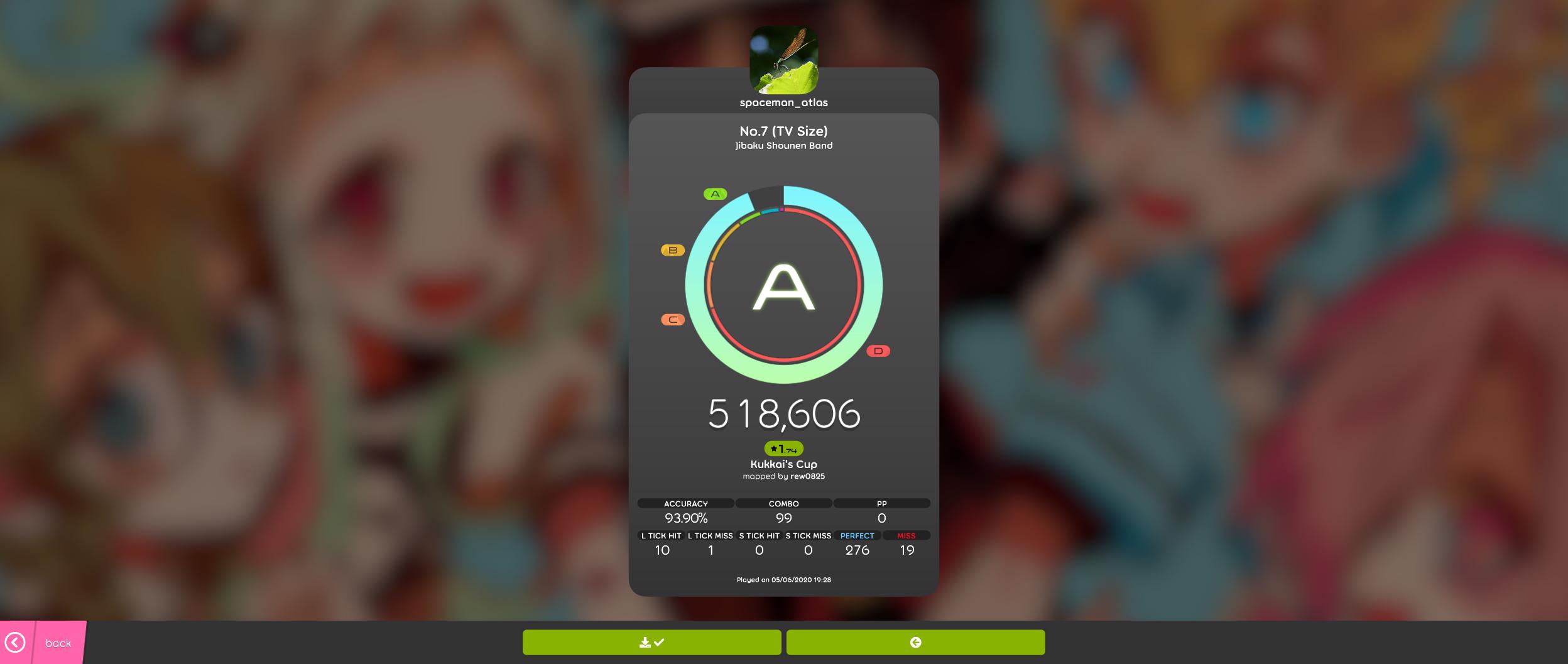 osu catch play doesnt display results · Issue #8952 · ppy/osu · GitHub