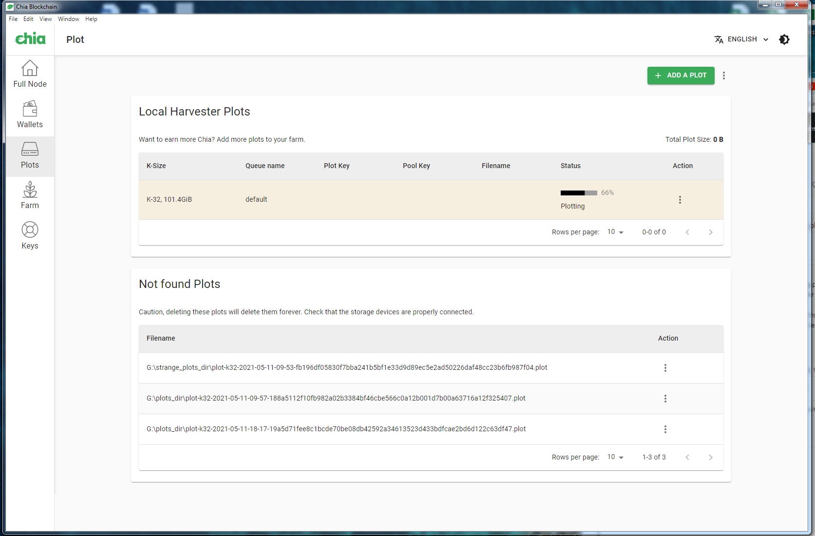 plots are not recgnized after plotting · Issue #4642 · Chia-Network/chia-blockchain · GitHub