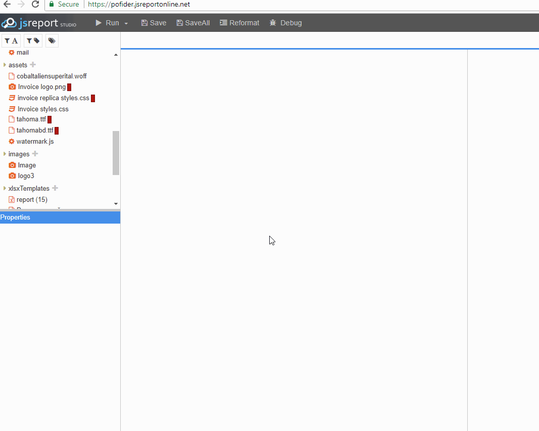 Error during rendering report: Timeout - while rendering xlsx through ...