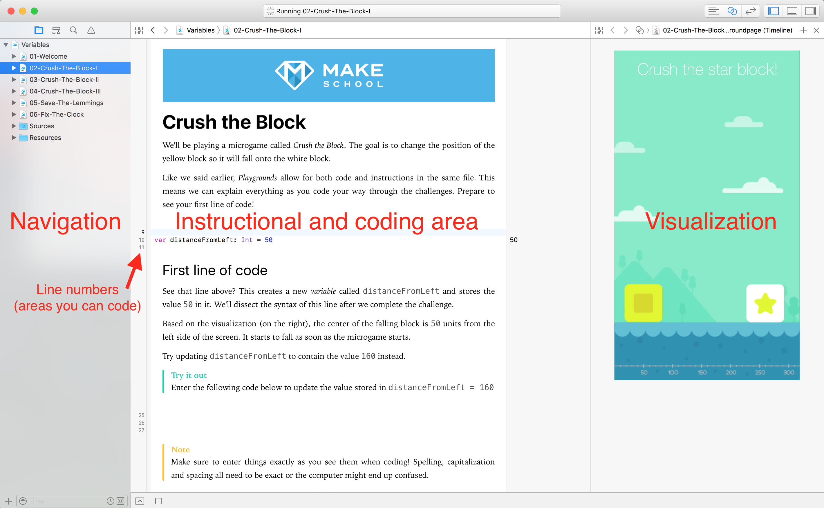 2. Debugging Playgrounds · Issue #9 · MakeSchool-Tutorials/Intro ... 2. Debugging Playgrounds · Issue #9 · MakeSchool-Tutorials/Intro ...