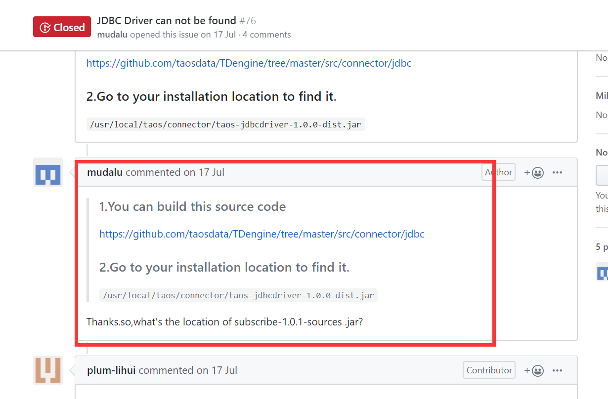 利用jdbc demo创建表结构失败 · Issue #338 · taosdata/TDengine · GitHub