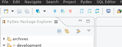 Connection/schema selector toolbar in non DBeaver perspective · Issue ...