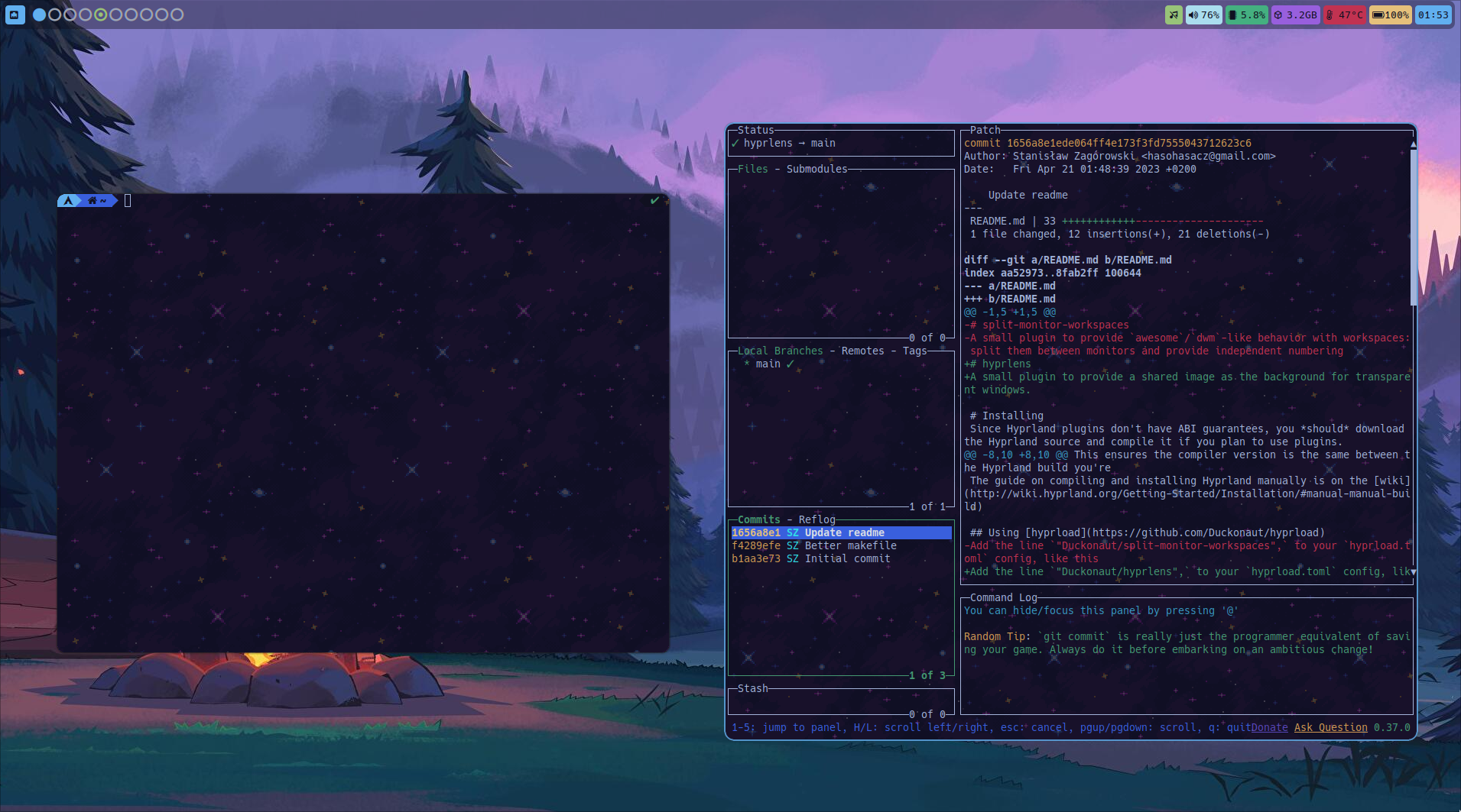 Custom transparent app background windowrule · Issue #2109 · hyprwm/Hyprland · GitHub
